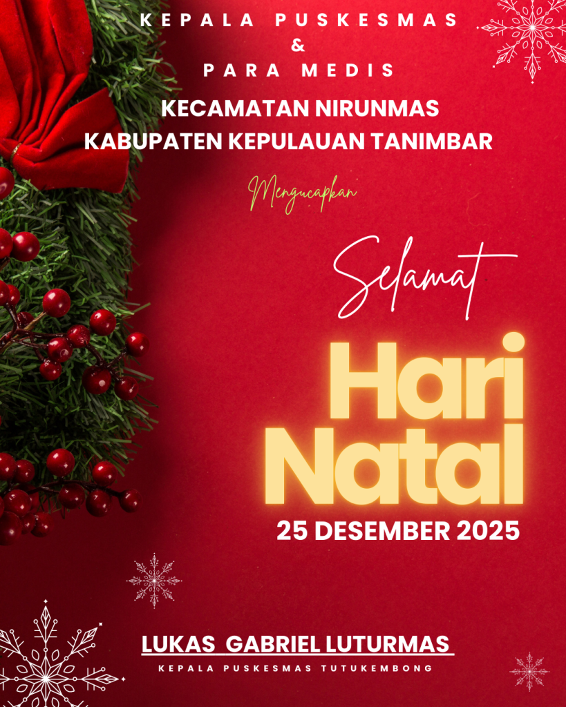Iklan Ucapan Natal 25 Desember 2025 - Media forum maluku